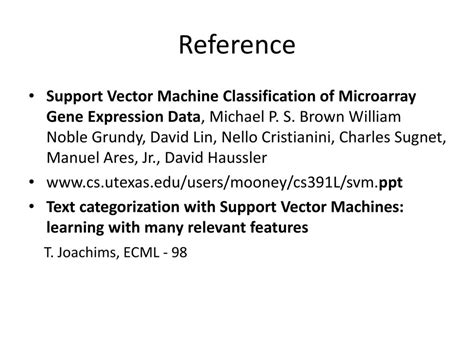 static analysis 6 support vector machines ppt download