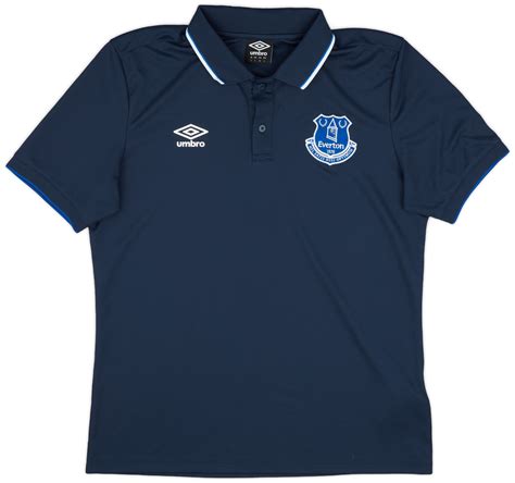 2016 17 Everton Umbro Polo Shirt 8 10 L