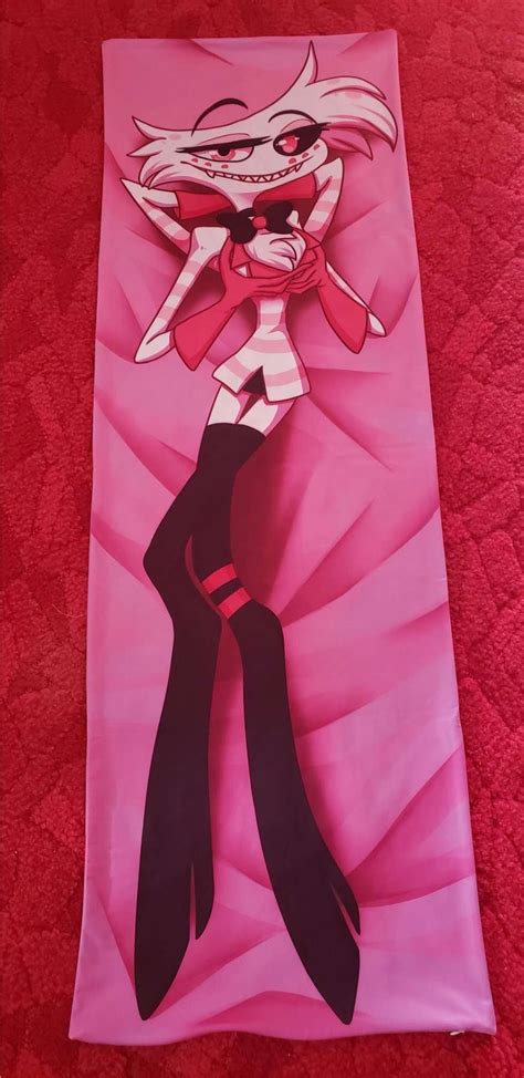 Angel Dust Molly Hazbin Hotel Dakimakura Body Pillowcase Etsy Hong Kong