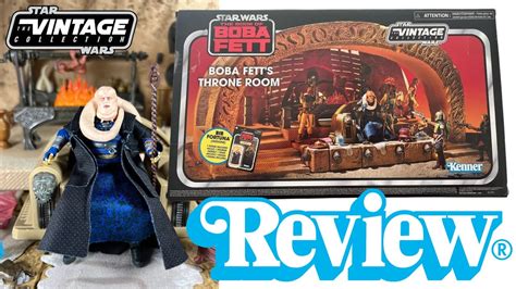 Star Wars The Vintage Collection Boba Fett S Throne Room Review YouTube