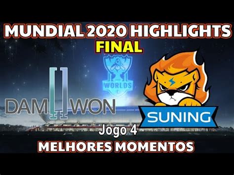 Mundial Final Dwg X Sn Melhores Momentos Do Jogo Mundial Lol