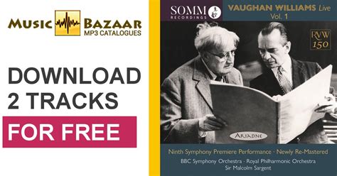 Ralph Vaughan Williams Orchestral Works Vol 1 Live BBC Symphony