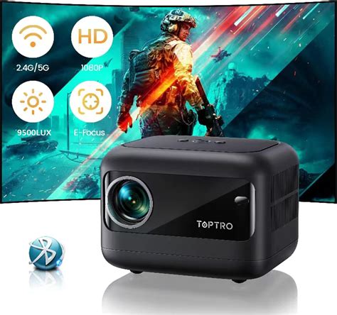 Auto Focus Keystone Vidéoprojecteur WiFi Bluetooth SUREWHEEL 20000
