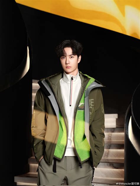 Wang Yibo𓃮Fan Account Rose on Twitter Moncler Weibo Moncler Brand