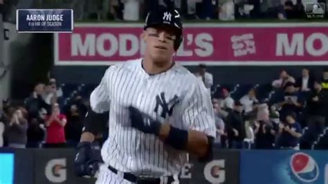 MLB Every Home Run By Aaron Judge In April 2017 Home Run Leader YouTube
