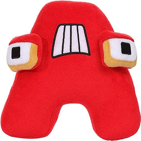 Moslalo Alfabeto Lore Juguete Peluche Alfabeto Lore Plushies Muñeca