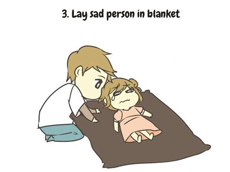How To Care For A Sad Person Comic
