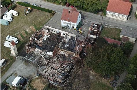 Nach Großbrand in Kirchberg Größter Brand seit Langem Rems Murr Kreis