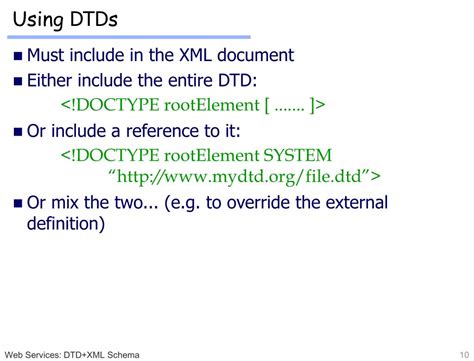 ppt dtd and xml schema powerpoint presentation free download id 3287027