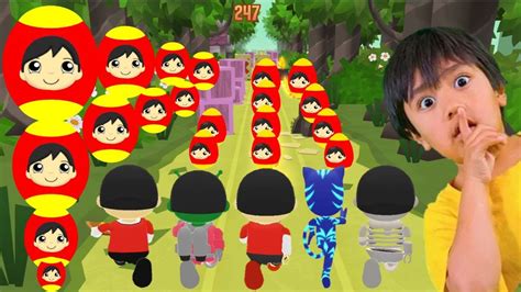 Tag With Ryan Egg Mystery Lunchtime Ryan Red T Shirt Pj Mask