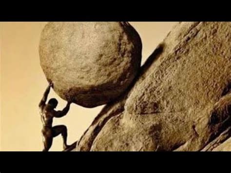 Man Pushing Boulder Meme Sisyphus YouTube