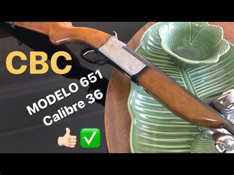 ESPINGARDA 36 CBC MODELO 651 YouTube