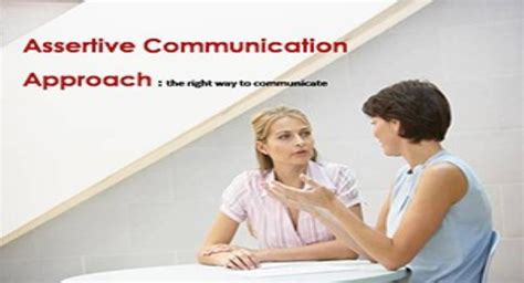 free download the assertive communication approach powerpoint presentation