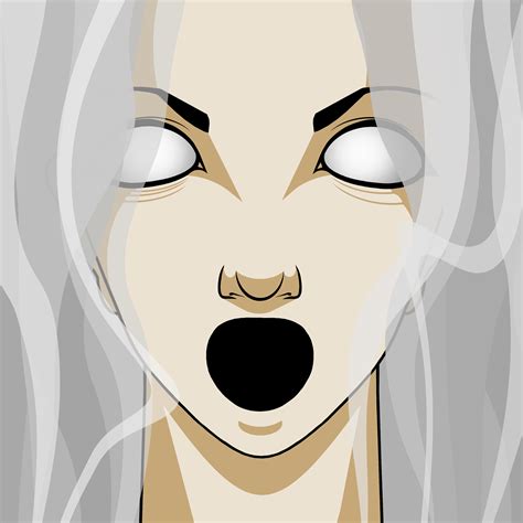 Ghost Girl Face