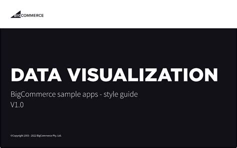 Data Visualization Style Guide Figma
