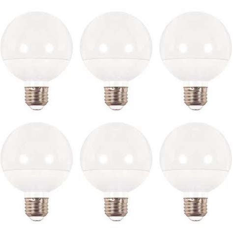 ECOSMART FG 04055 60 Watt Equivalent G25 Globe Dimmable E26 Medium Base