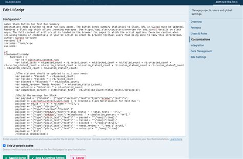 ui scripts introduction testrail support center
