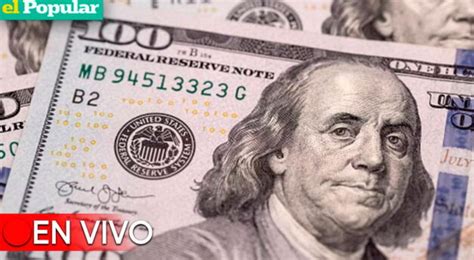Dólar en Perú hoy en vivo a cuánto cotiza este domingo 21 de mayo del