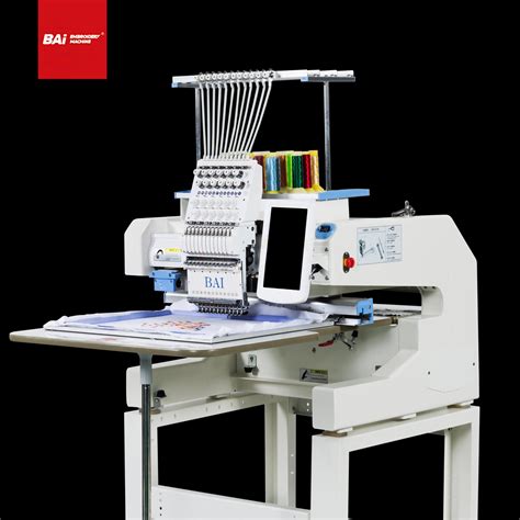 Bai High Speed Household 1200 Rpm Hat Embroidery Machine For