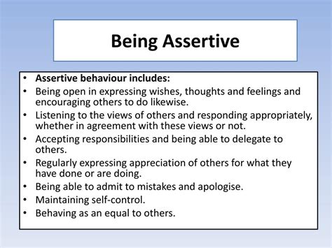 ppt assertive behaviour within the school environment powerpoint presentation id 2353224