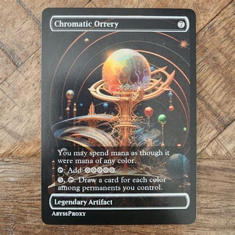 Chromatic Orrery C MTG Abyss Proxy Shop Enhance Your Commander
