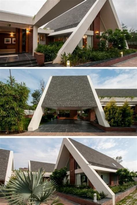 10 Contoh Rumah Atap Miring Minimalis Yang Lagi Hits Saat Ini