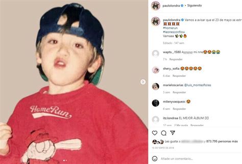 La tierna foto con la que Paulo Londra anunció su regreso a la música