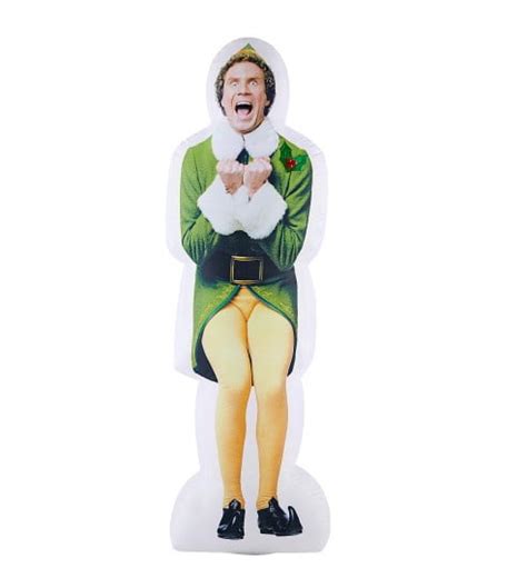 6 Photorealistic Airblown Excited Buddy The Elf Christmas Inflatable