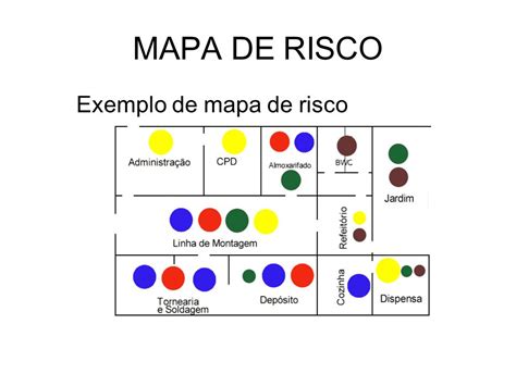 Exemplo De Mapa De Risco De Uma Empresa Vários Exemplos