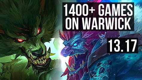 WARWICK Vs TRUNDLE TOP 5 0 1 1400 Games 1 6M Mastery NA Master