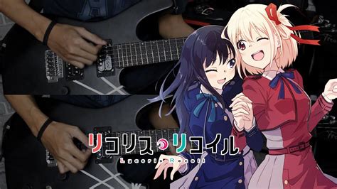 Tab Lycoris Recoil Ed Hana No Tou Sayuri Guitar Cover Youtube