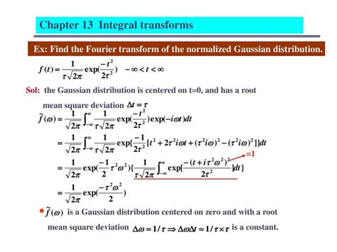 chapter 13 integral transforms ppt download
