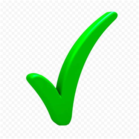 Tick Check Correct True Done Mark D Green Icon Png Citypng