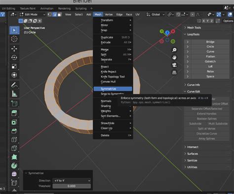 How Do I Extrude This Face So It Follows The Circular Motion Of This