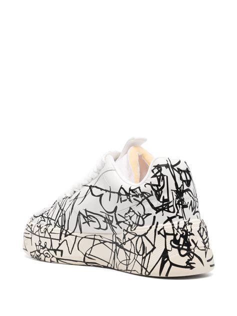 NAKED WOLFE Kosa Leather Sneakers White FARFETCH UK