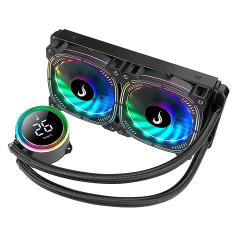 Water Cooler Rise Mode Aura Ice Black KaBuM