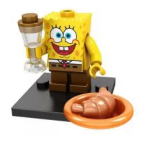 Boneco Blocos De Montar Bob Esponja Yummy Parcelamento Sem Juros