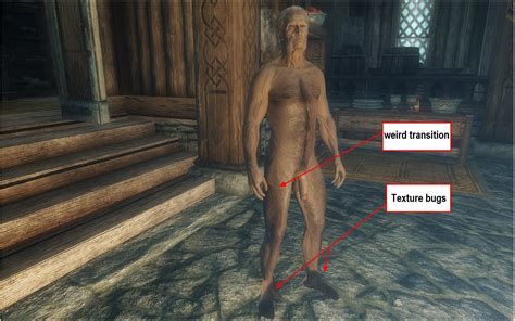 Elder Race Naked Textures Skyrim Technical Support LoversLab