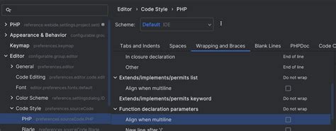 PHP Constructor Indentation IDEs Support IntelliJ Platform JetBrains