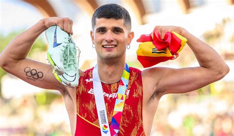 Asier Martínez el flamante campeón de Europa en 110 vallas