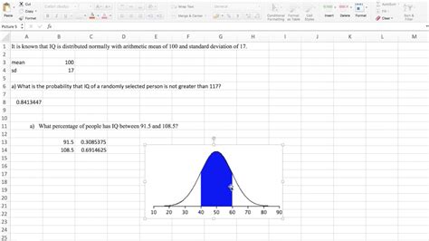 normal distribution table excel images and photos finder