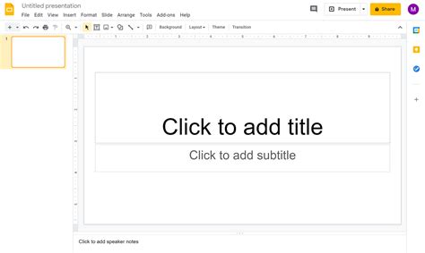Google Slides Getting Started With Your Presentation How To Get View