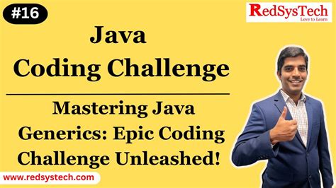 mastering java generics epic coding challenge unleashed java java coding redsystech