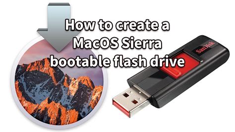 How To Create A Bootable MacOS Sierra USB Install Disk YouTube