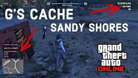 Gs Cache Sandy Shores Location Gta Online How To Find Youtube