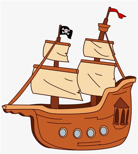 Boat Clipart Pirate Ship Clip Art Transparent PNG 6205x6606 Free