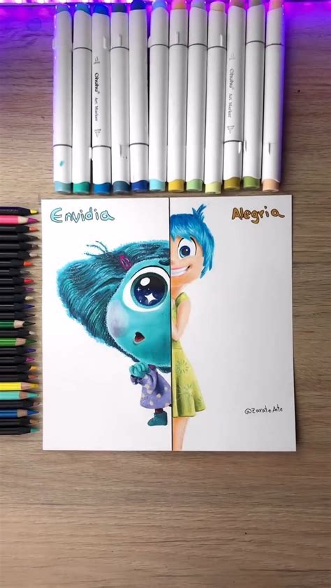 C Mo Dibujar A Envidia De Pixar Intensamente En