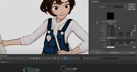 Toon Shader For Character In Arnold 3DArt