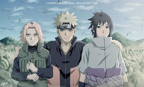 Hd Wallpaper Anime Naruto Naruto Uzumaki Sakura Haruno Sasuke