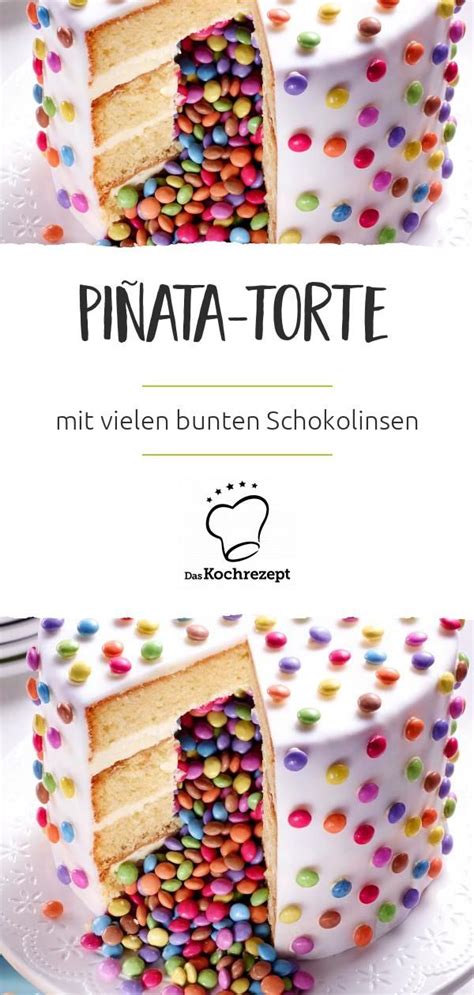 Piñata Torte DasKochrezept de Kochrezepte Saisonales Themen